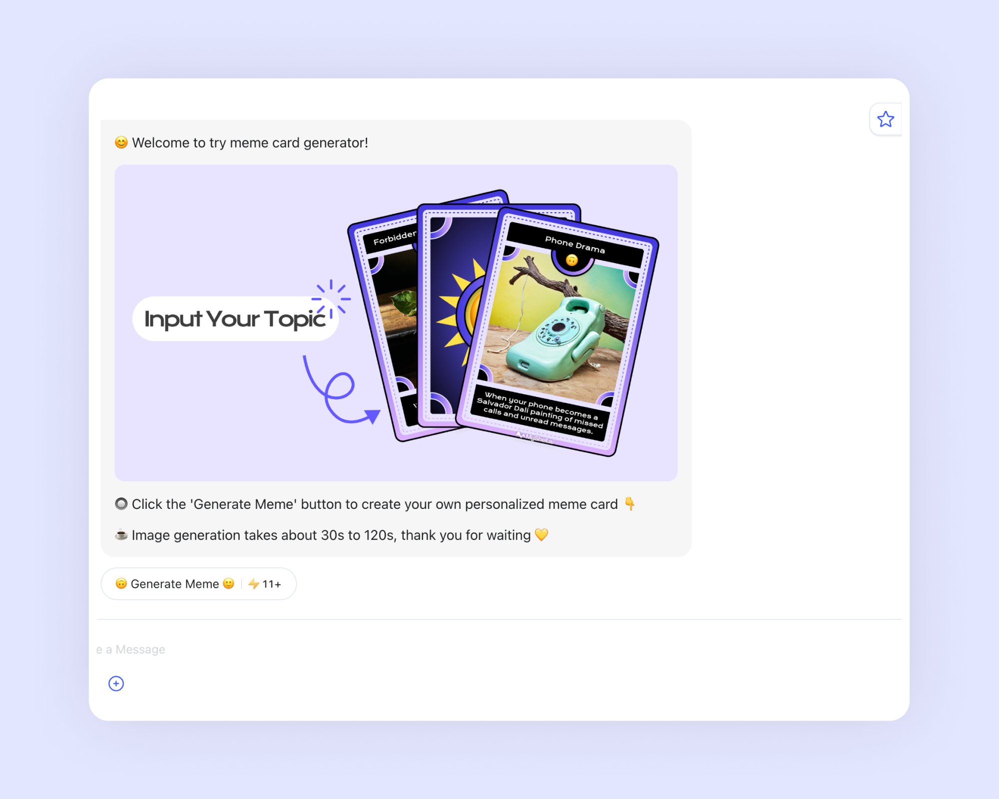 Create Hilarious Meme Cards from Your Moments