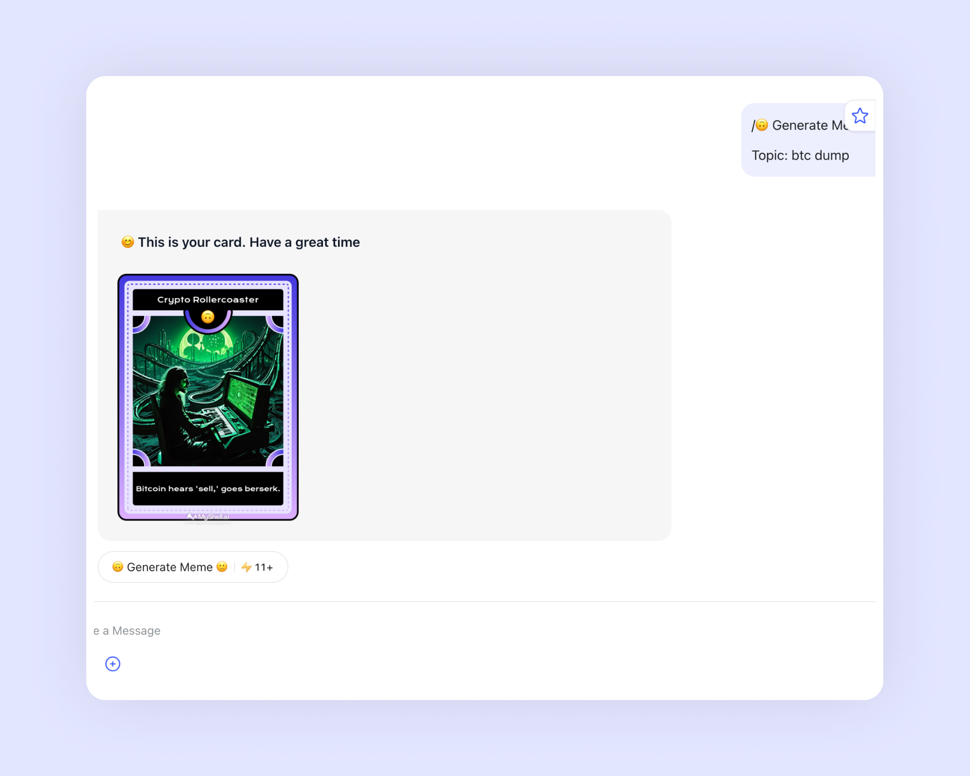 Create Hilarious Meme Cards from Your Moments