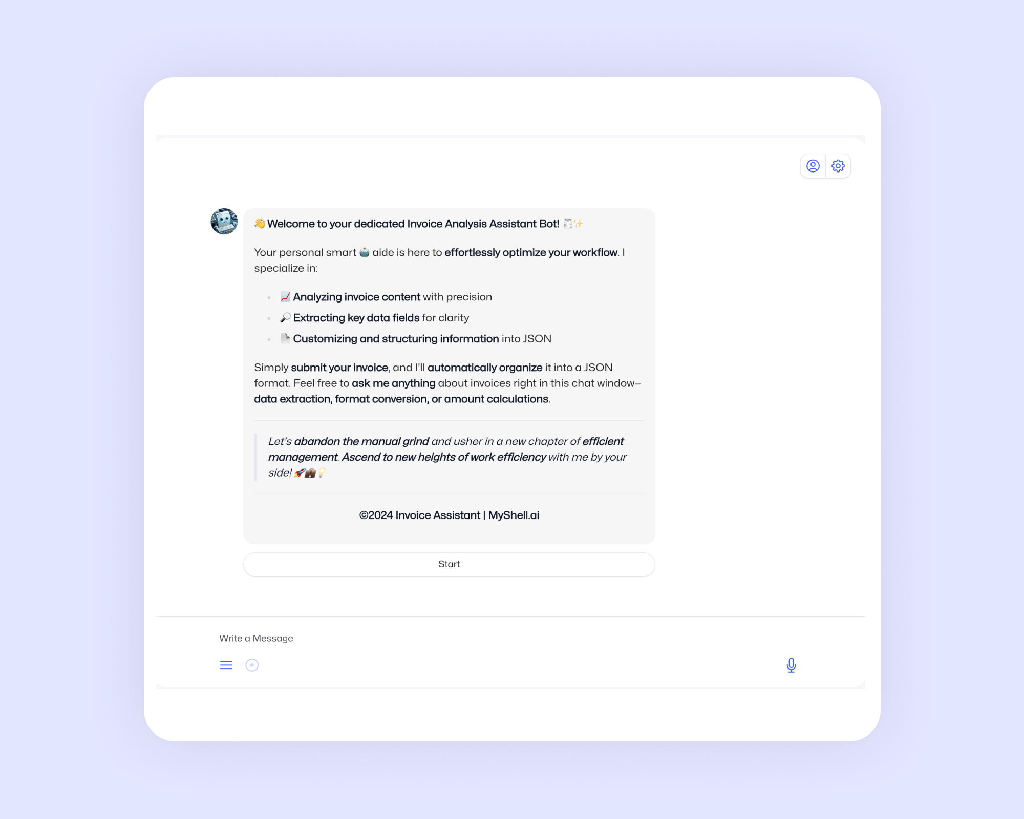 Invoice Assistant: Effortless Invoice Analysis & Organization