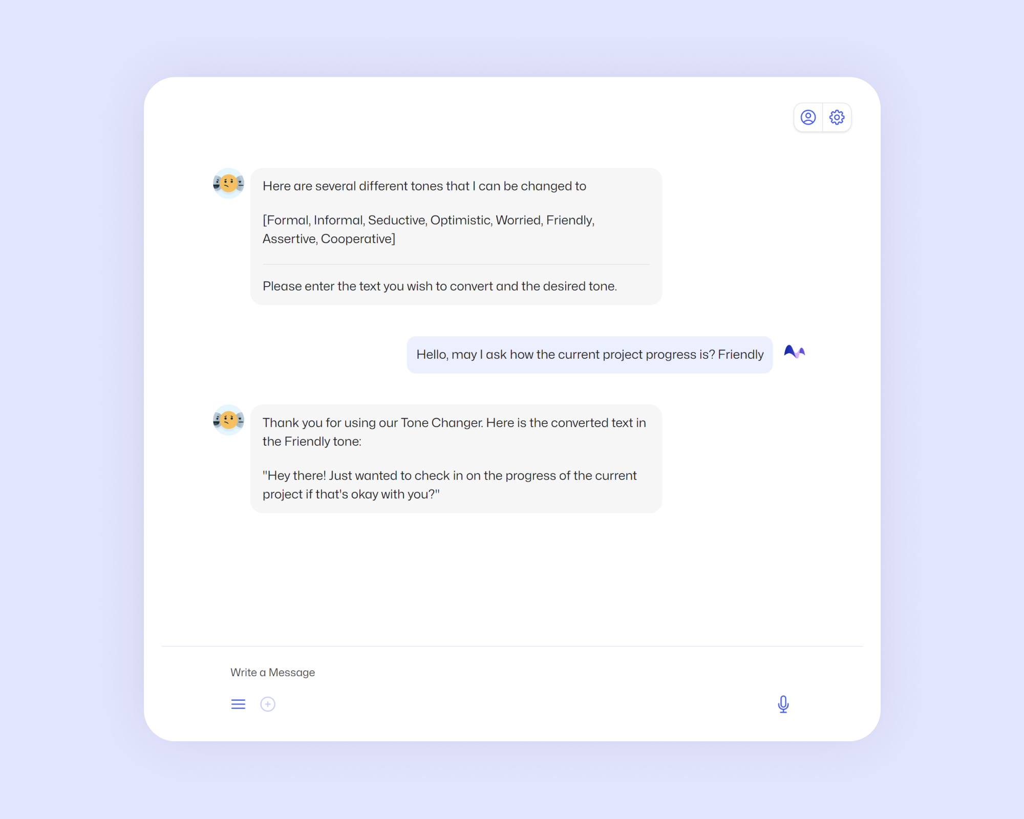 Master Conversations with Tone Changer Tool
